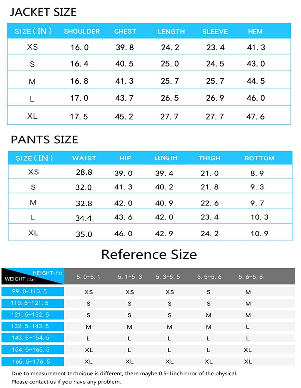 YEEFINE Women's Snowsuit Ski Jacket and Pants Set Two Piece Waterproof Windproof Winetr Warm Snowboard Snow Coats(Lsf+Blue,S)