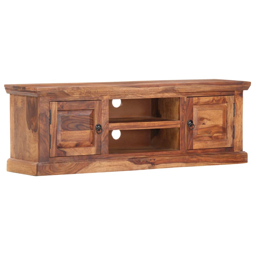 THYUOVAI TV Cabinet,Sideboard Lowboard Media Console Cabinet HiFi Cabinet Tv Table Suitable for Living Room,Bedroom,Closet,Hallway,Foyer,Office 47.2"x11.8"x15.7" Solid Sheesham Wood