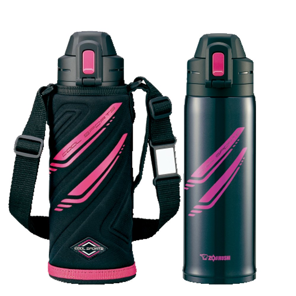 Zojirushi SD-EA08-PA Water Bottle, Direct Drinking, Stainless Steel Bottle, Sports Type, 28.2 fl oz (820 ml)
