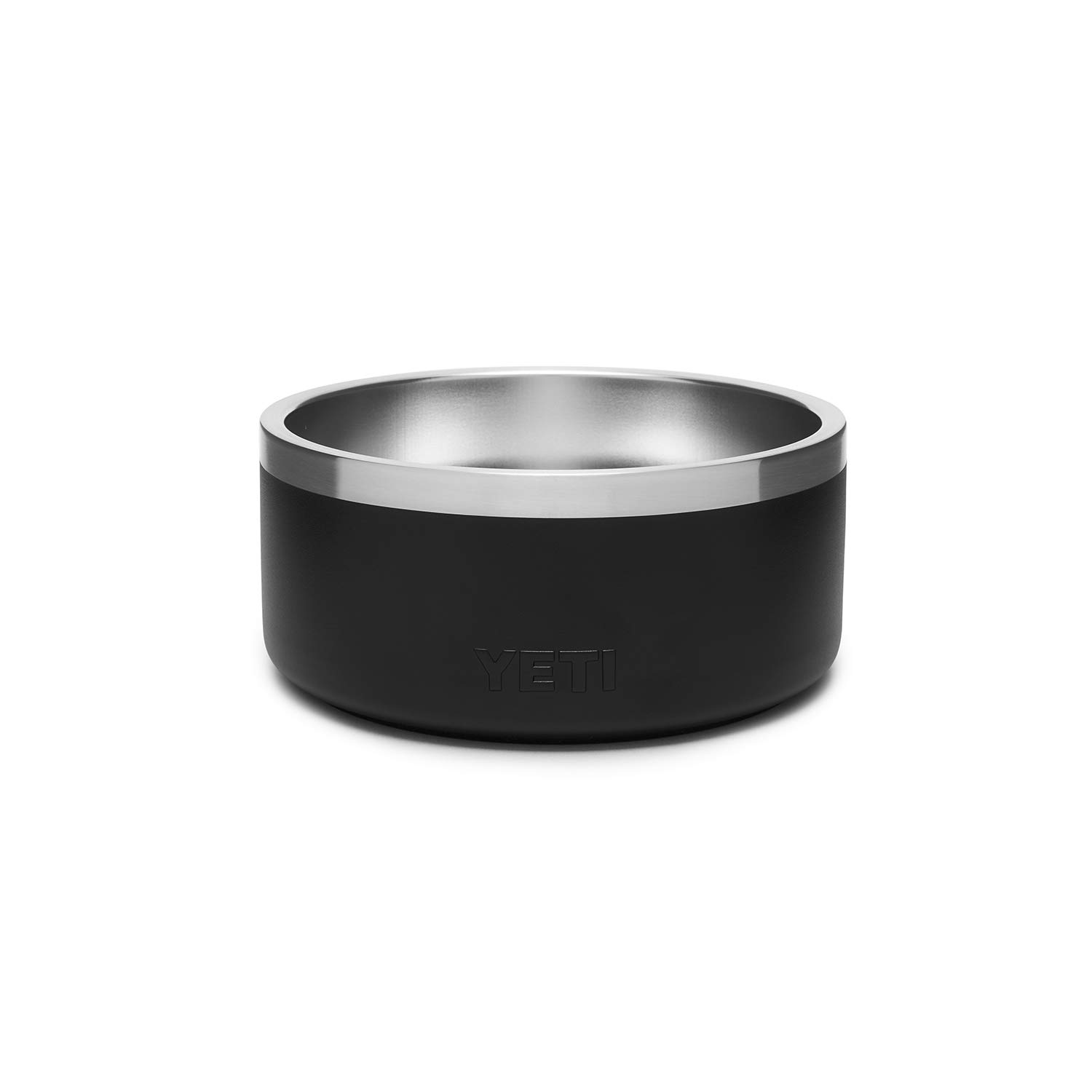 YETI Boomer 4, Stainless Steel, Non-Slip Dog Bowl, Holds 32 Ounces, Black