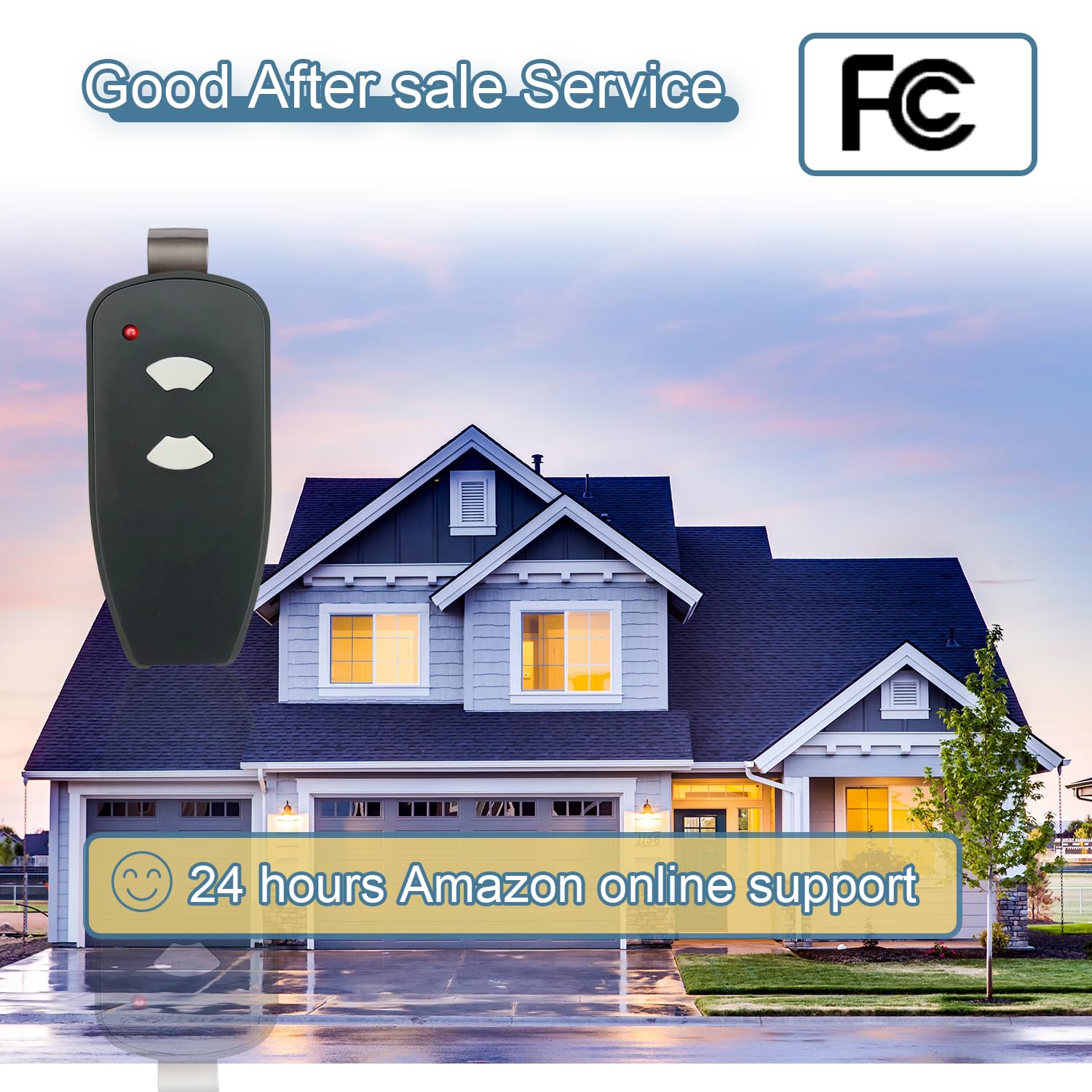 Upgraded M3-2312 Digital 382 Garage Door Remote for Marantec and Martin Garage Door Openers Transmitter Receiver, 315MHZ, Replace M3-2314 M3-3313 ML-2312 ML-1312V 65892