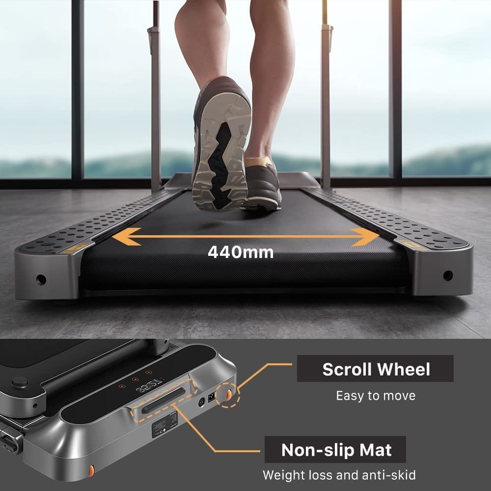 WalkingPad R2 Treadmill Running and Walking Folding Treadmill Manual Automatic Modes Foldable Walking Pad Non-Slip Smart LCD Display Fitness Equipment 0.5-7.5MPH