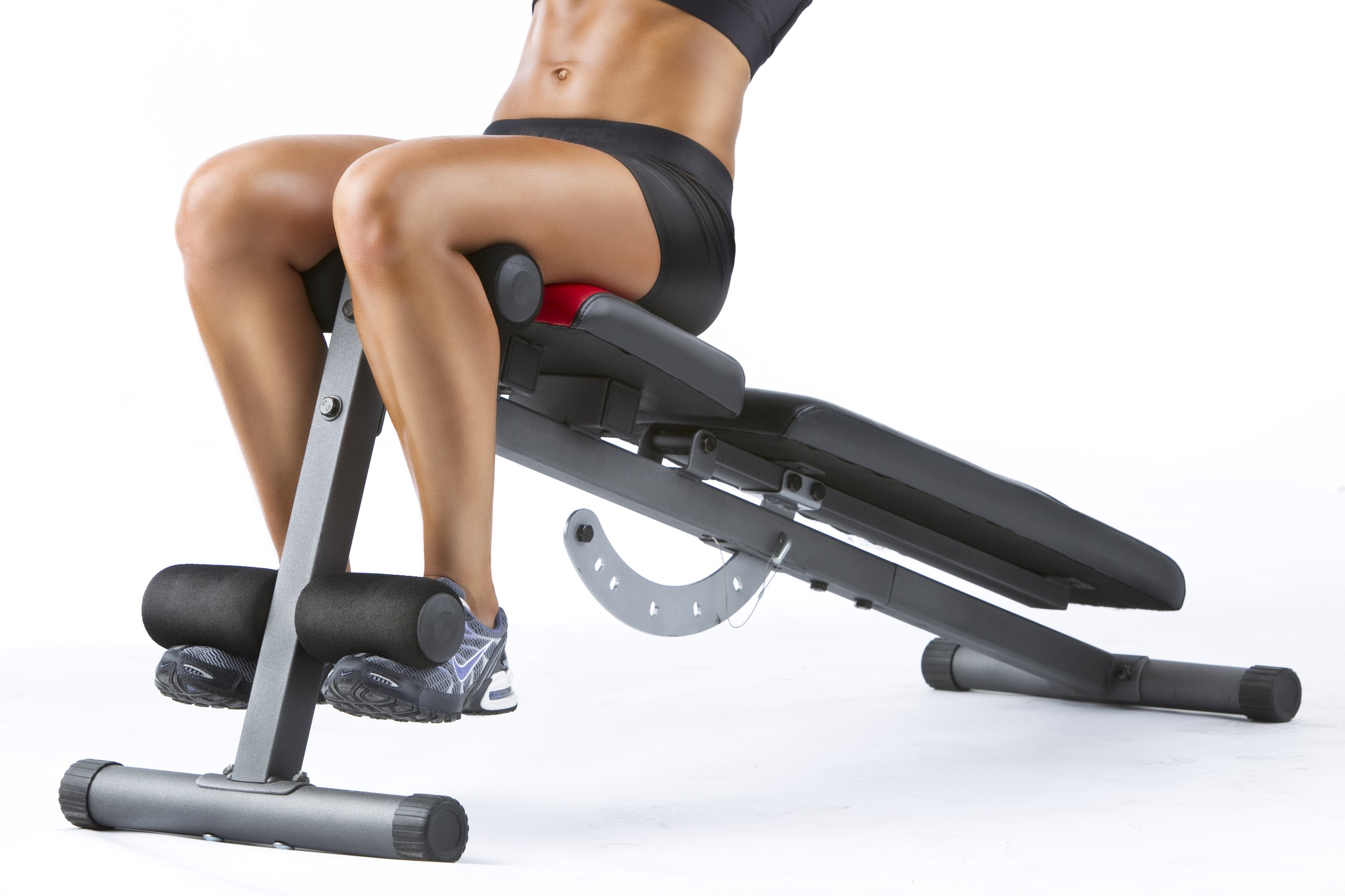 Weider Incline Weight Bench black, 40L x 18.25W x 53.5H inches