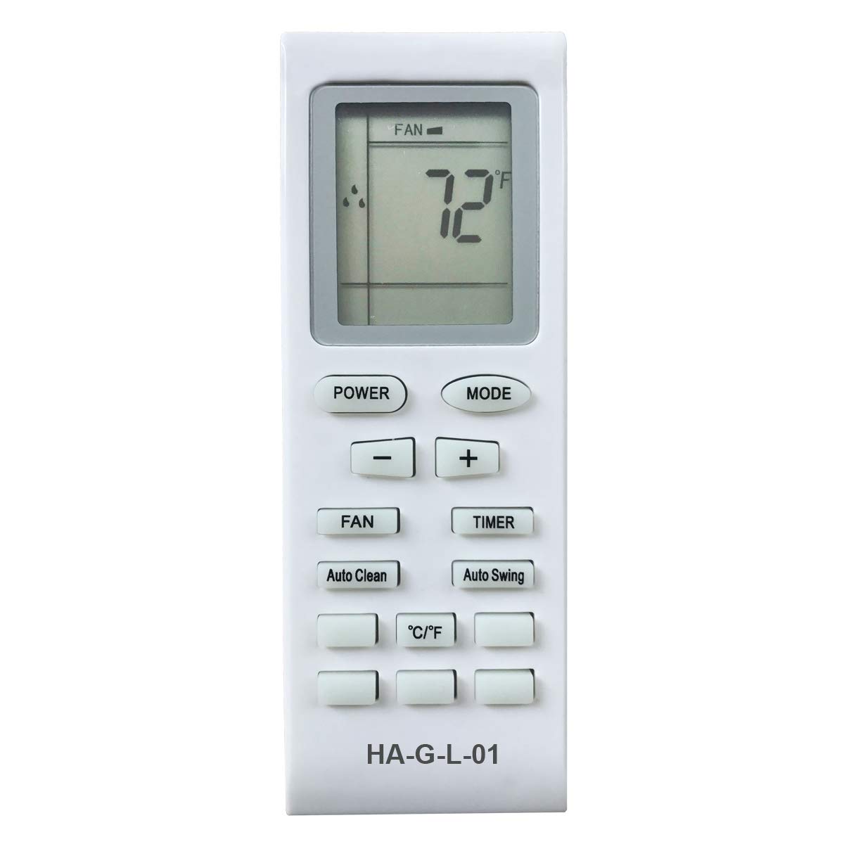 YING RAY HA-G-L-01 Replacement for LG Portable Air Conditioner Remote Control LP0818WNR LP1018WNR LP1218WNR