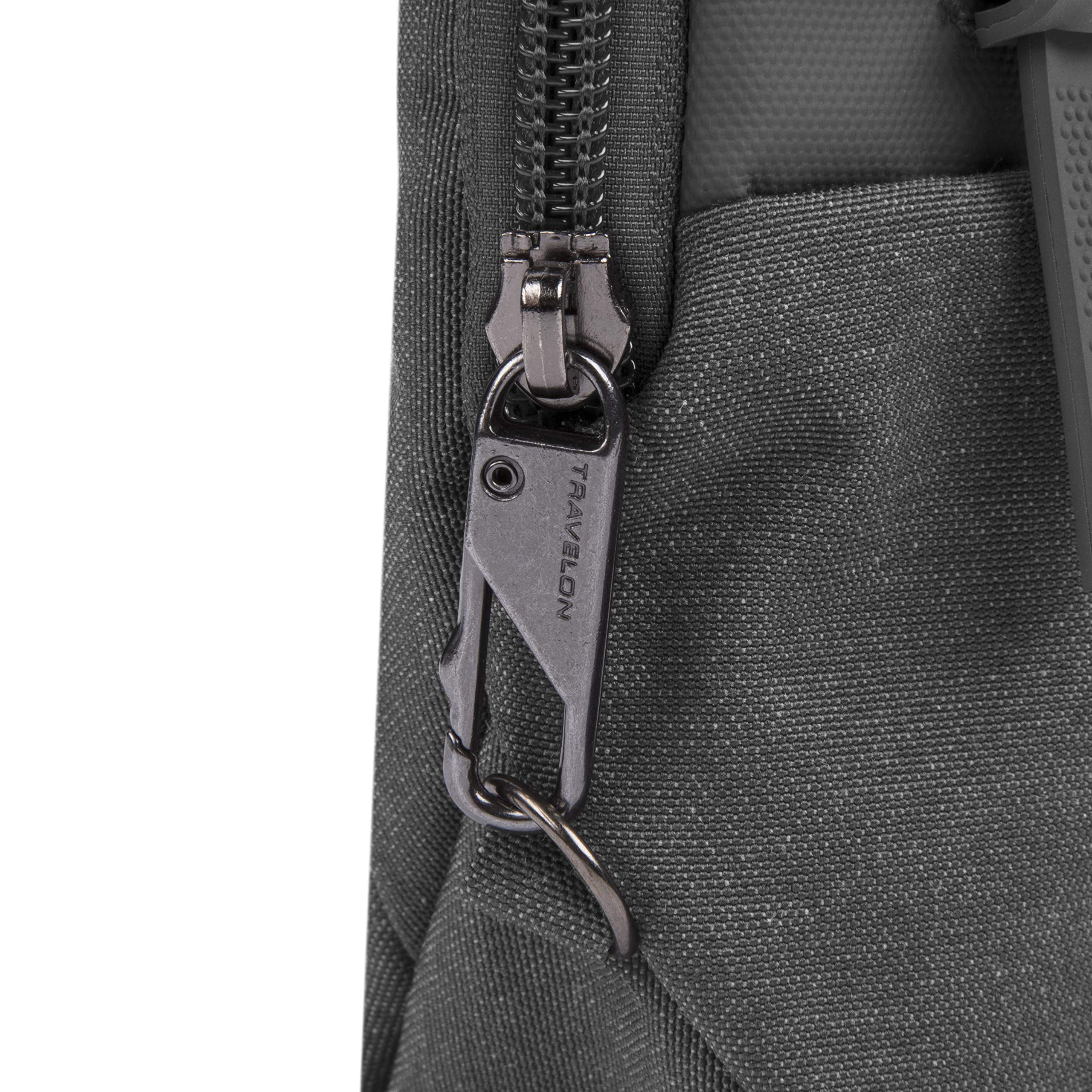 Travelon Women's Anti-Theft Metro Convertible Sm, Gray Heather, One Size