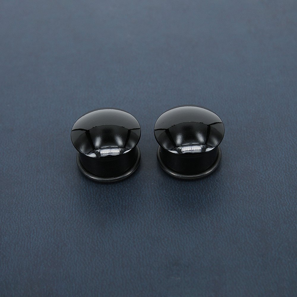 ZS Set of 3 Pairs Single Flare Acrylic Ear Plugs Tunnel Expander Piercing Ear Gauges with O-Ring (Gauge=3/4"(20mm))