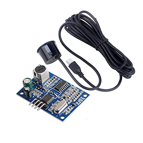 Stemedu JSN-SR04T Ultrasonic Distance Sensor, Waterproof JSN-SR04T-V3.0 Measuring Transducer Module DC 5V with 2.5M Probe Cable for Arduino for Raspberry Pi