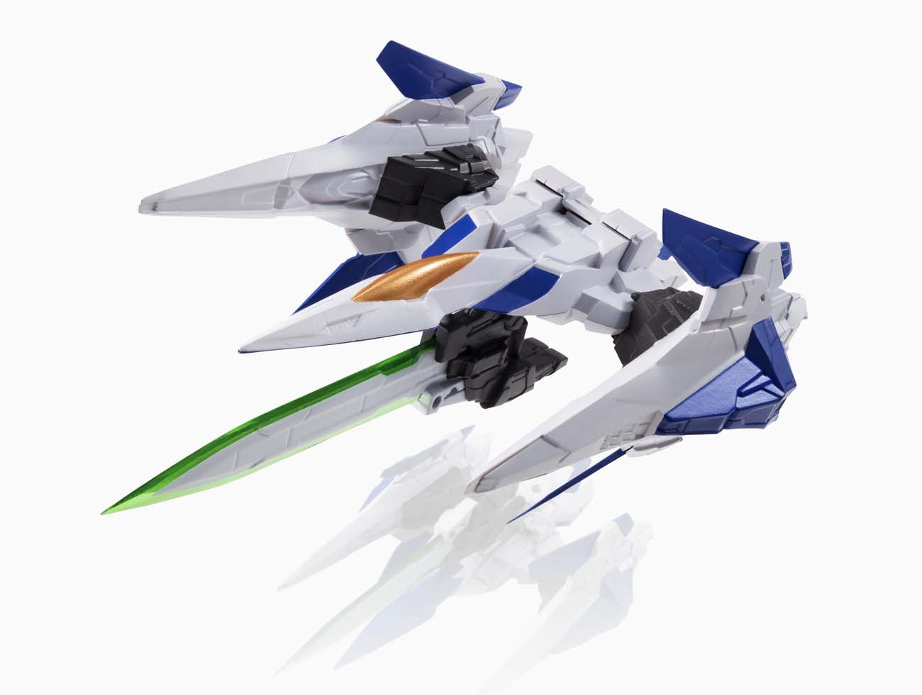 TAMASHII NATIONS Bandai Nxedge Style 00 Gundam and 00 Raiser 00 Gundam Action Figure