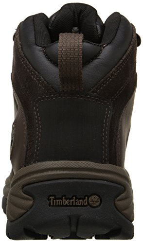 Timberland mens Flume Mid Waterproof Hiking Boot, Dark Brown, 8.5 US