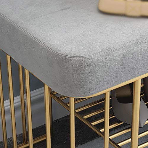 ZHYH Customize Color Change Shoe Stool with Shoe Storage Rack Door Side Home Sofa Stool Simple Living Room Rest Bench Sofa