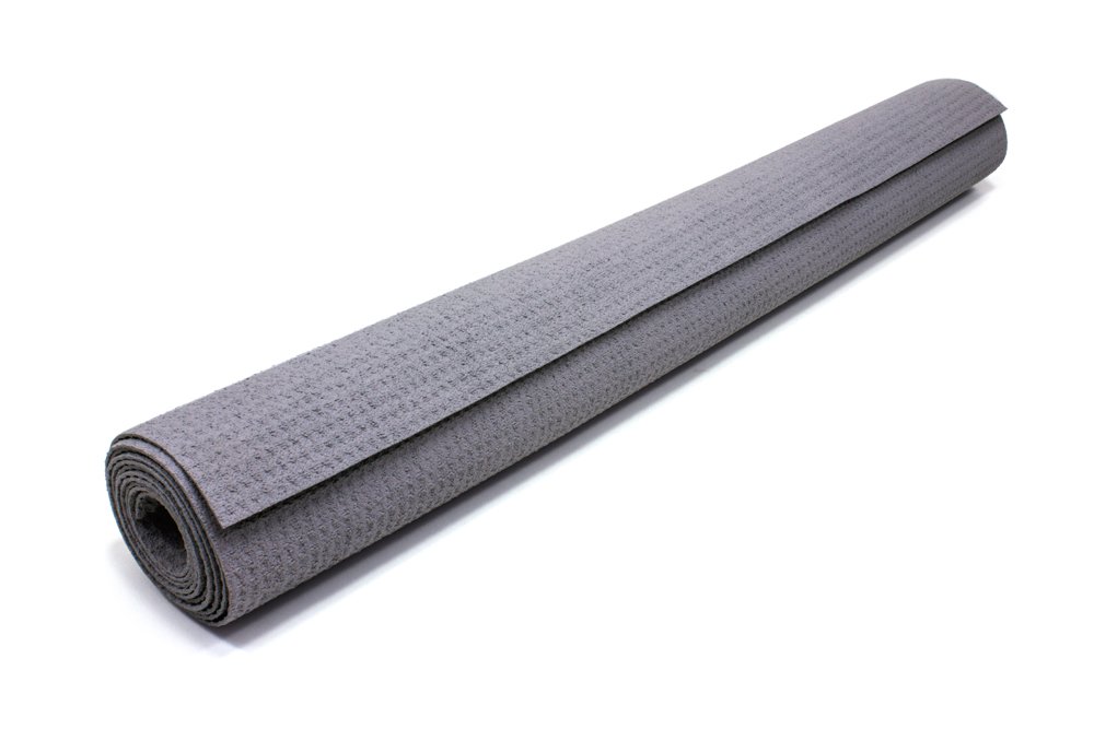YOGAZORB Hot Yoga Microfiber Mat Towel - Non Slip, Both Sides Grip 25"x72" (Graphite)