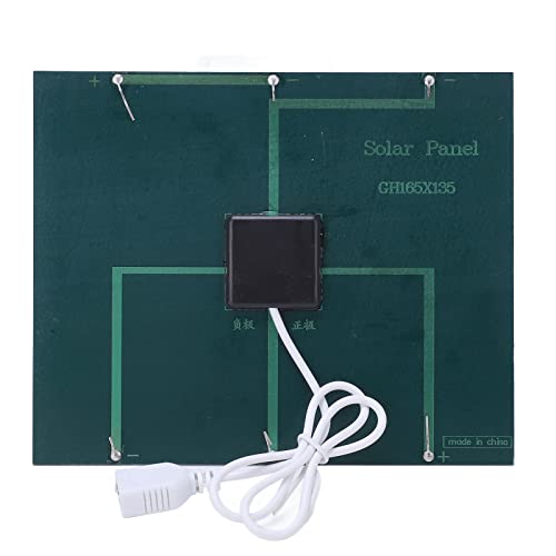 UPQRSG Mini Solar Panel, Monocrystalline Silicon Small Portable Solar Panel Charger, Energy Saving High Efficiency Usb Solar Panel, for Outdoor, Field Work