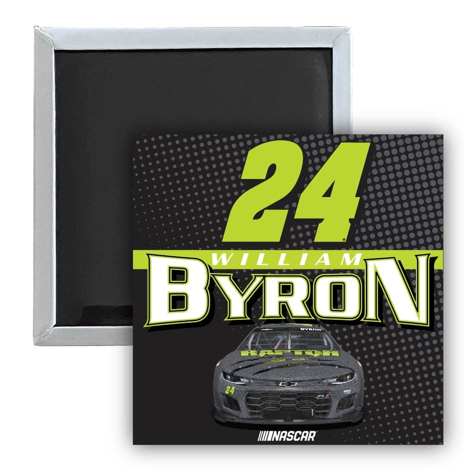 William Byron #24 Nascar 2x3 Inch Fridge Magnet