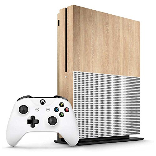 Xbox One S Maple Wood Console Skin/Cover/Wrap for Microsoft Xbox One S
