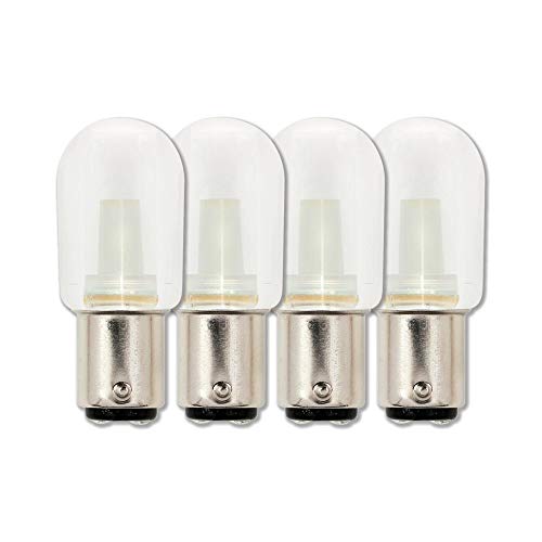 Westinghouse 4512020 1.5 15-Watt Clear 1.5W (15W Equivalent) T7 Led Light Bulb with D.C. Bayonet Base (4 Pack), 4 Count (Pack of 1)
