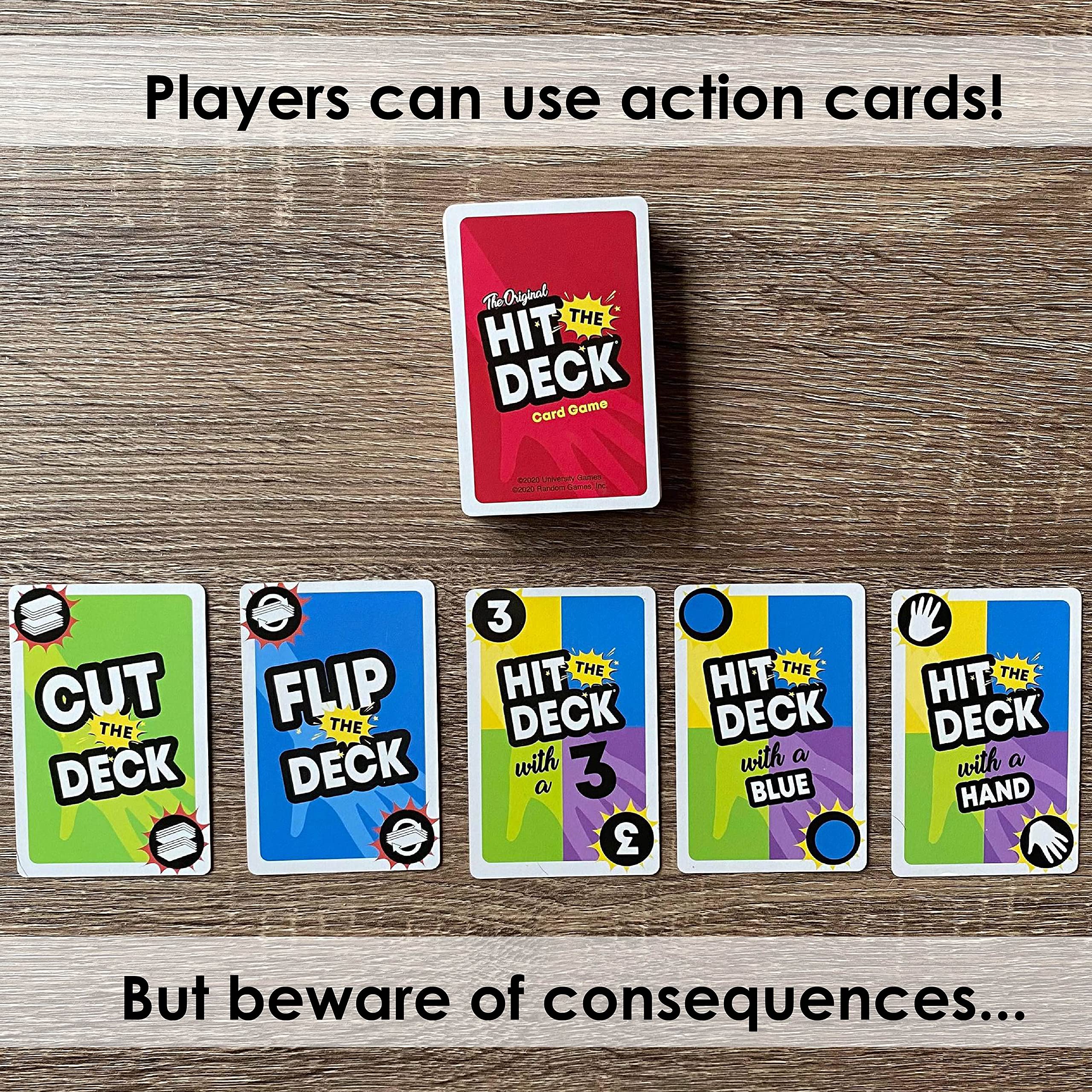 University Games Hit The Deck Card Game, Multi