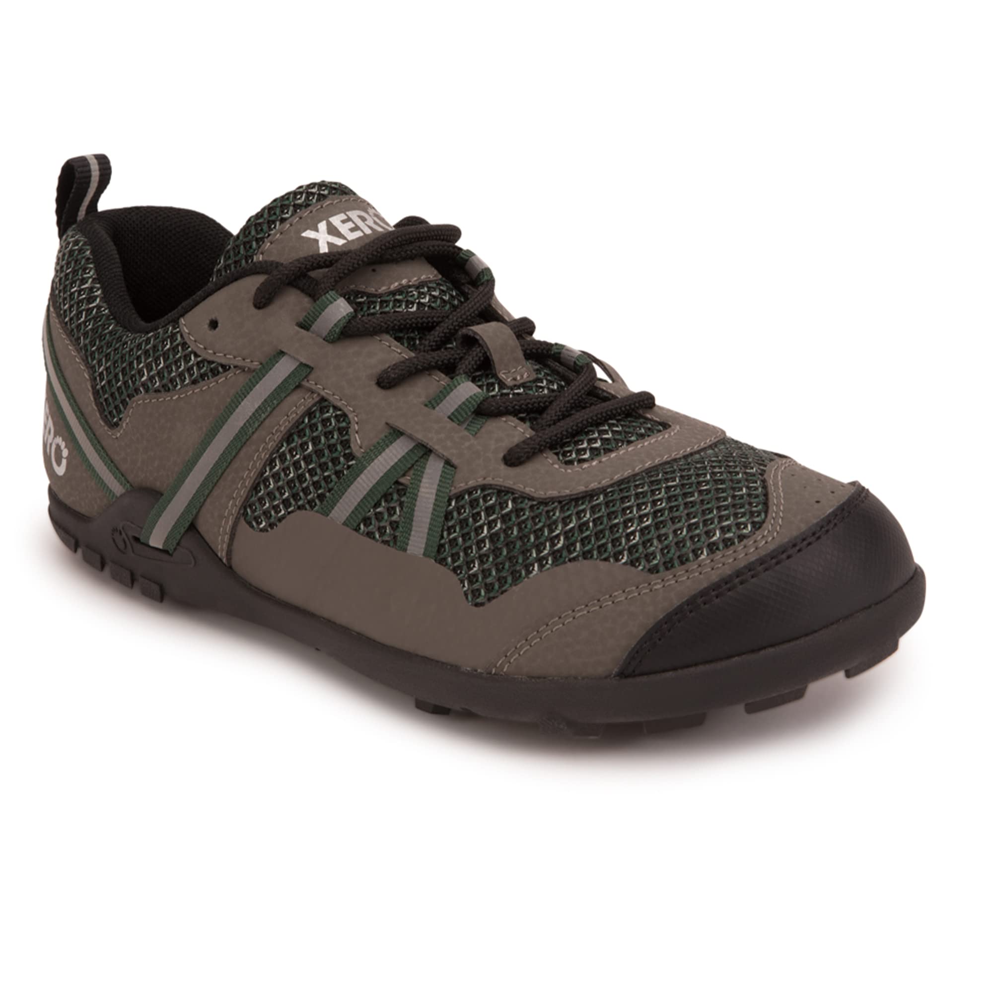 Xero Shoes Women's TerraFlex Lightweight Trail Running & Hiking Shoe - Zero Drop,Black,7.5