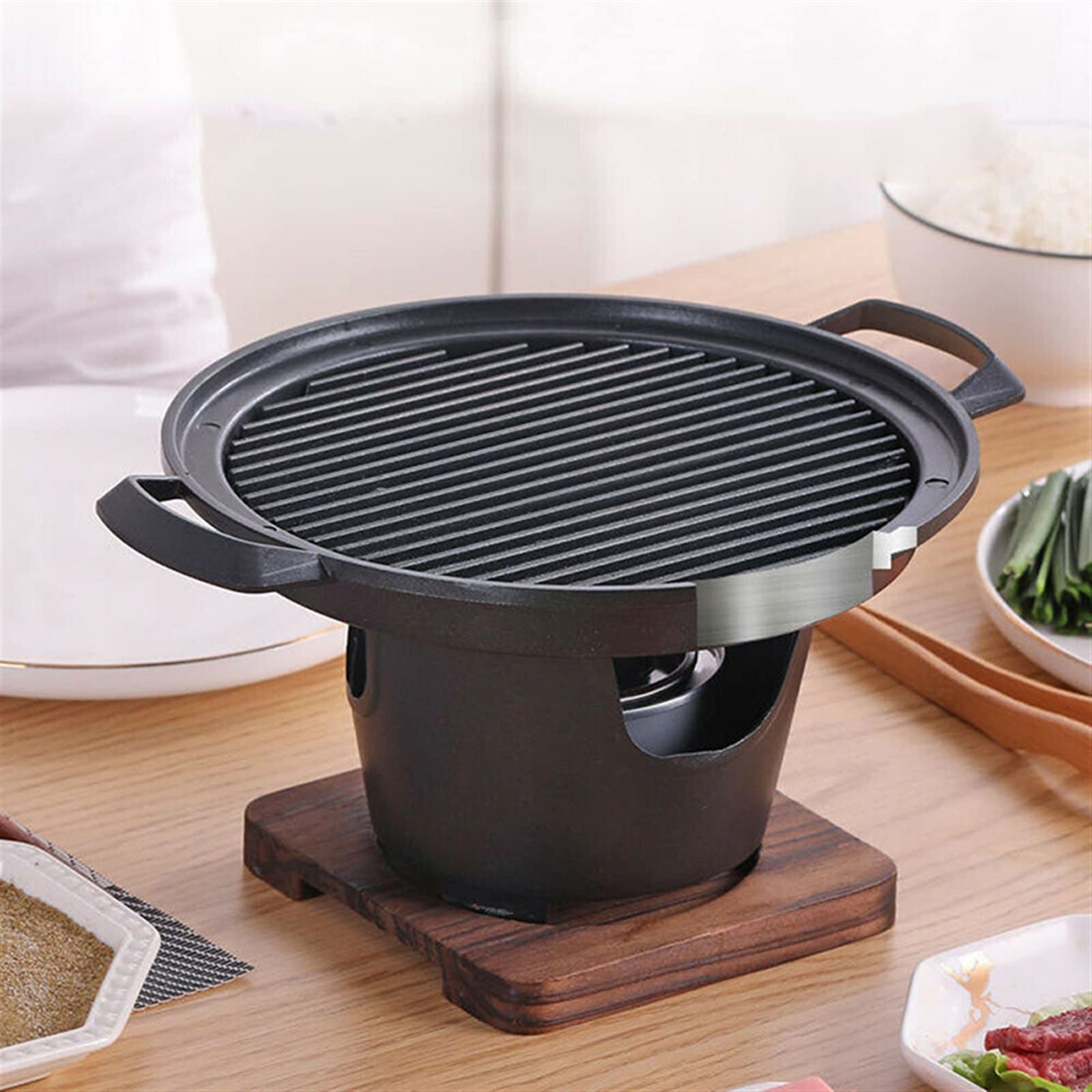 TBMAKE Grills Mini Portable BBQ Grill Charcoal Grill Barbecue Accessories Barbecue Grill Outdoor BBQ Plate Roasting Meat Tools