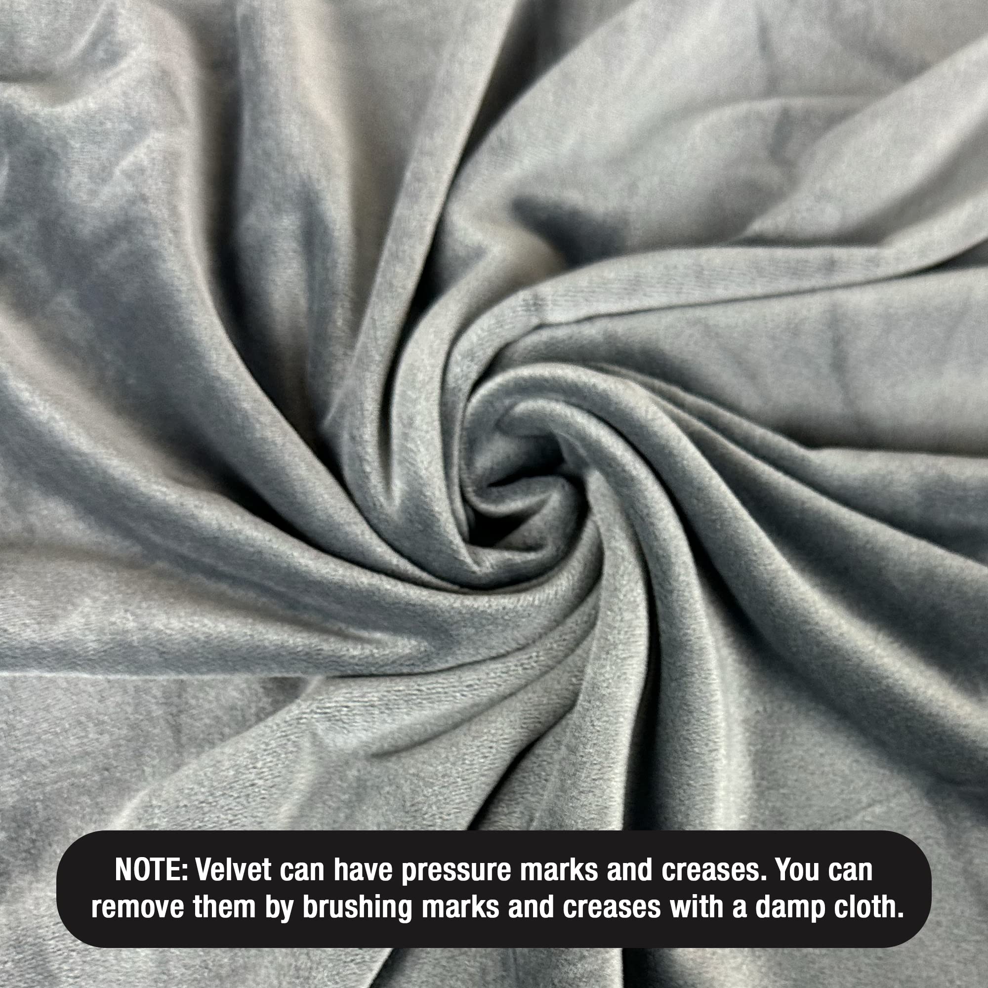 Xolloz Velvet Spa Bed Cover for Lash Extension Bed Lash Bed Cover - Excellent for a Lash Table or Massage Bed (Gray)