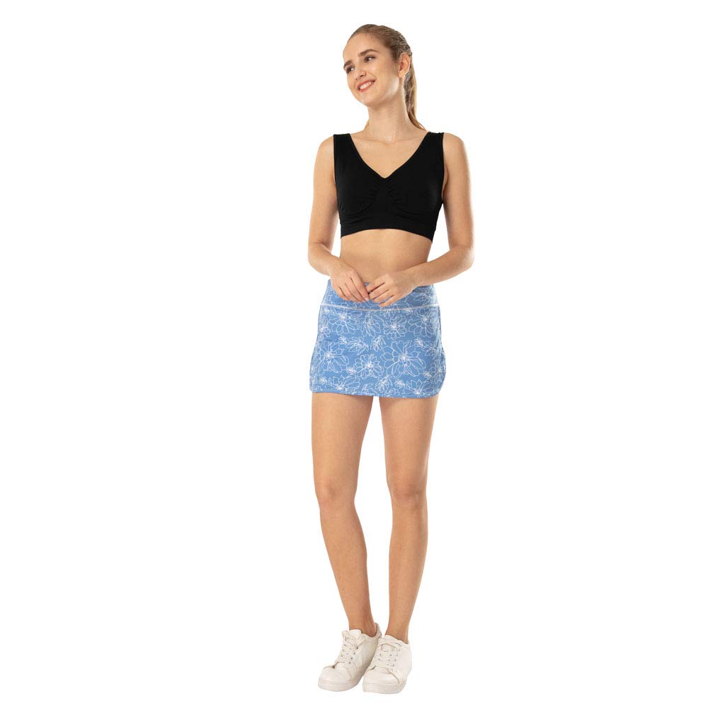 ZEALOTPOWER Athletic Skorts for Women Running Skirts Active Exercise Tennis Golf Sports
