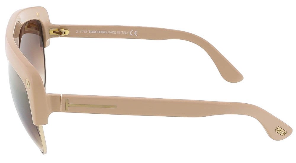Tom Ford Tf 318 Liane Beige Frame/Brown Gradient Lens 62Mm
