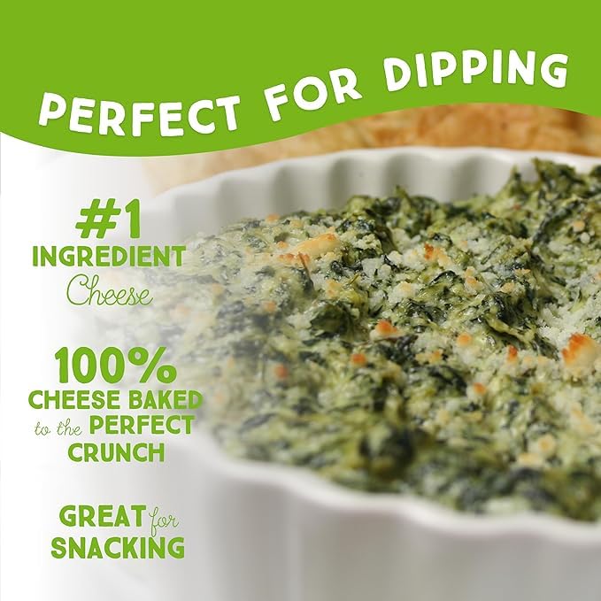 Whisps Cheese Crisps Parmesan Cheese | Protein Chips | Healthy Snacks | Protein Snacks, Gluten Free, High Protein, Low Carb Keto Food (2.12 Oz, 3 Pack)