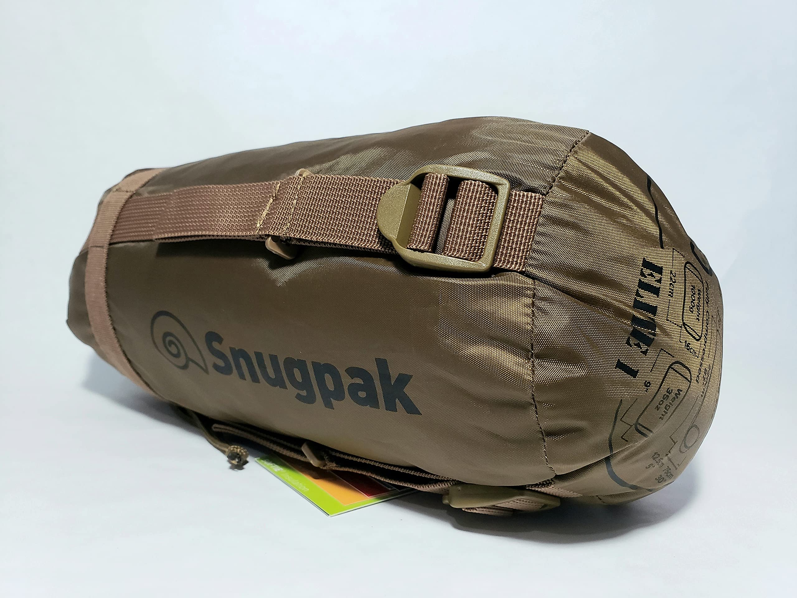 Snugpak Softie Elite 1 Sleeping Bag, 47 Degree, Expanda Panel System for Extra Space, Coyote