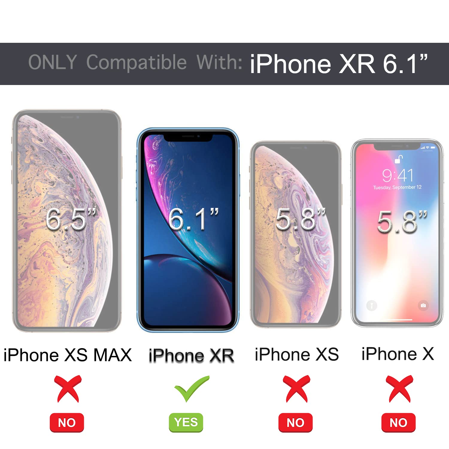 TEAM LUXURY Designed for iPhone XR Case, [Ultra Impact Resist] Shockproof Rugged [Anti-Scratch] Protective Case for iPhone XR Phone Case Cover 6.1" (Living Coral)