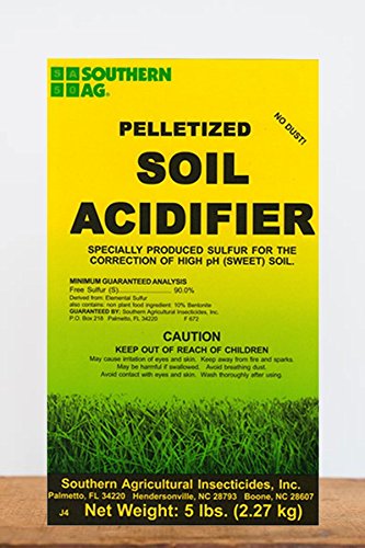 Southern Ag 11105 Pelletized Acidifier-5LB Soil Acidifier