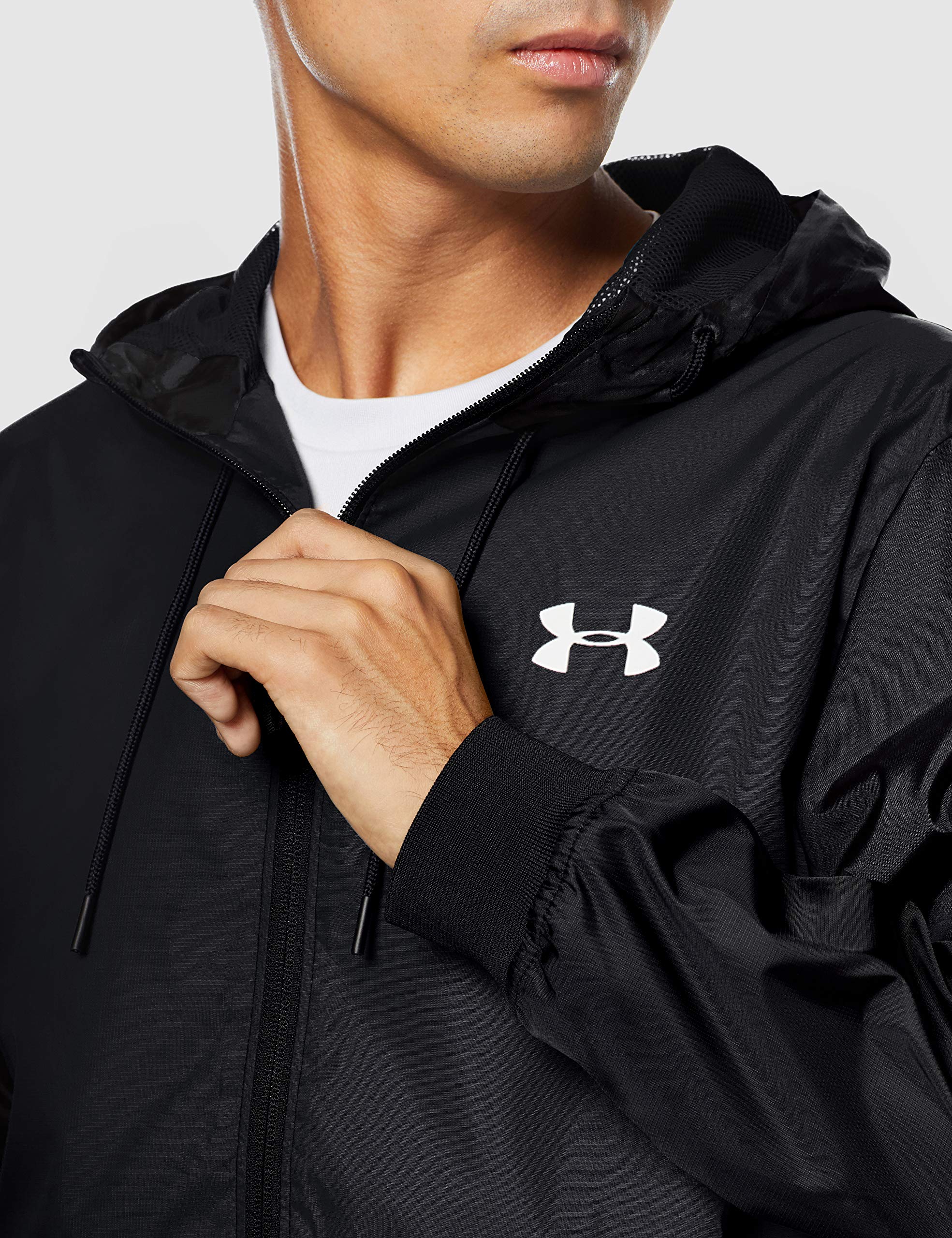 Under Armour Men's UA Legacy Windbreaker Jacket XXL Black