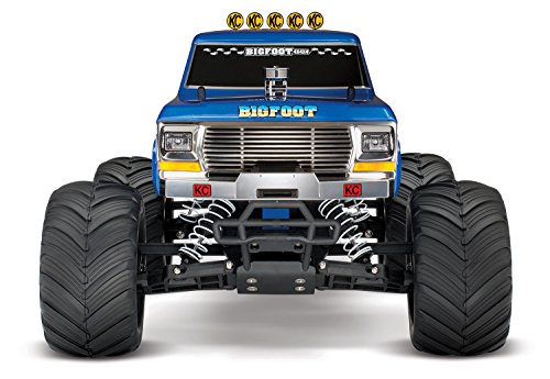 Traxxas 36034-1 Bigfoot No. 1 2WD 1/10 Scale Monster Truck Vehicle, Blue