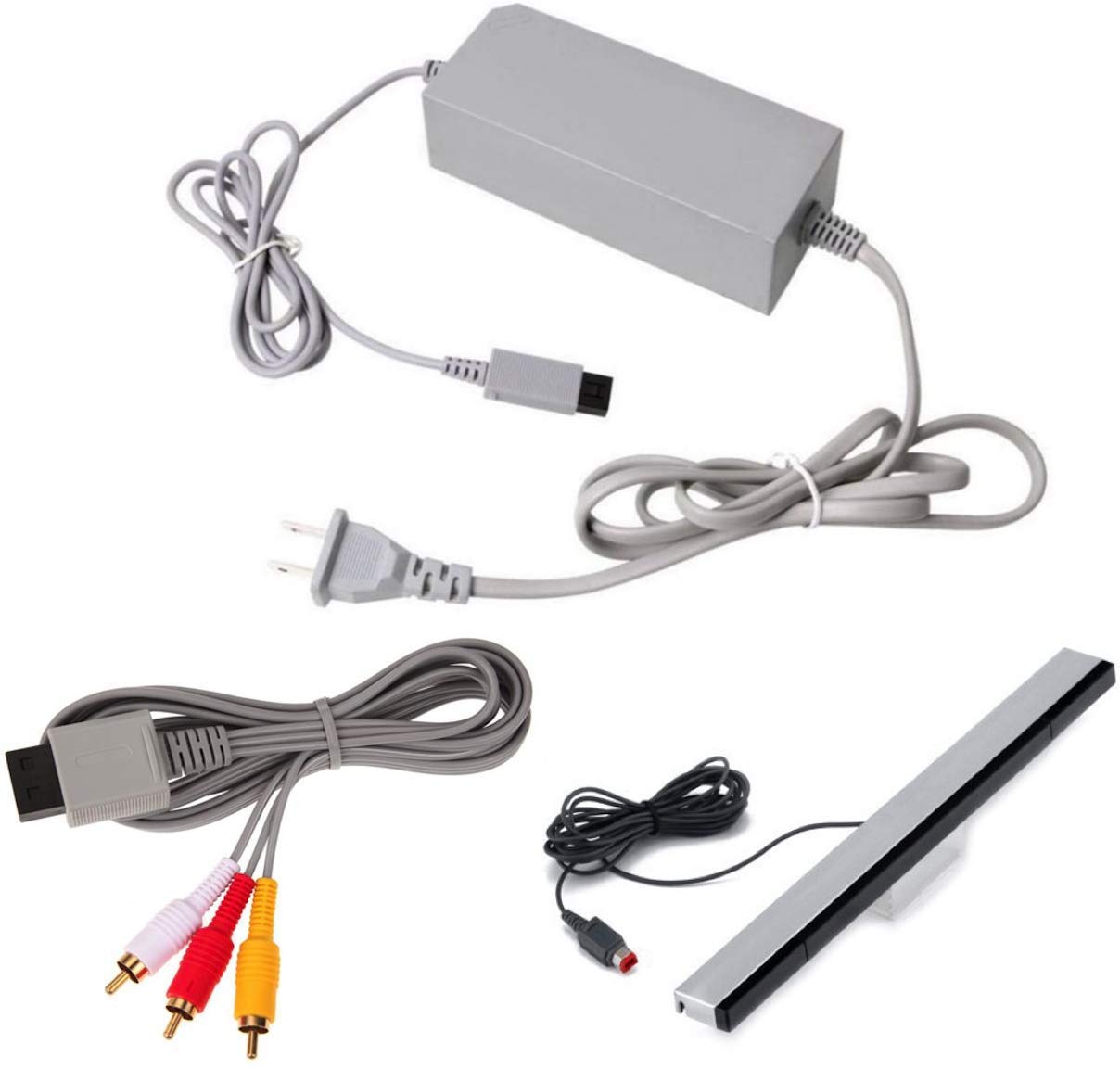 Wii Console with Mario Kart Wii Bundle - White