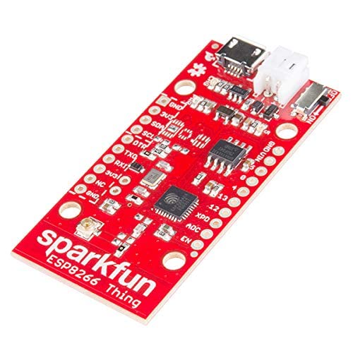 SparkFun ESP8266 Thing Starter Kit for Internet of Things WiFi Development Includes headers jumper wires breadboard Serial breakout Mico-B USB Cable and LEDs Use to Start a Project or Learn IoT