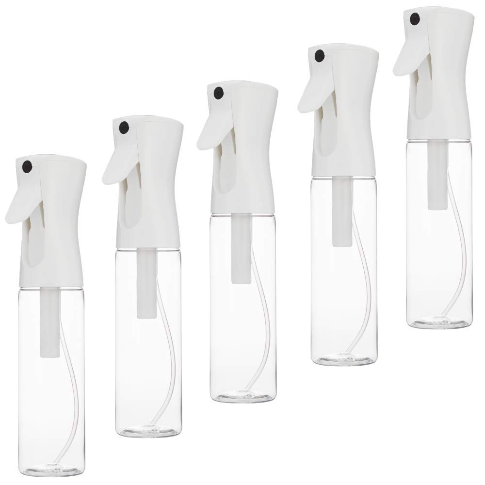 The Bucko Regal Beagle Fine Mist Sprayers (24 oz, 3-pack, white sprayer, clear bottle)