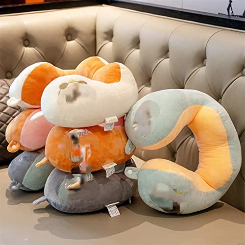 ZIFARM Bed Pillows, Travel U-Shaped Pillow Airplane Flight Neck Cervical Pillow Cute Animal Pillows Rest Cushion Pillow