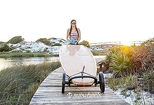 SUP Wheels Classic Standup Paddleboard Trailer and SUP Carrier | Walk model - no Strap Handle