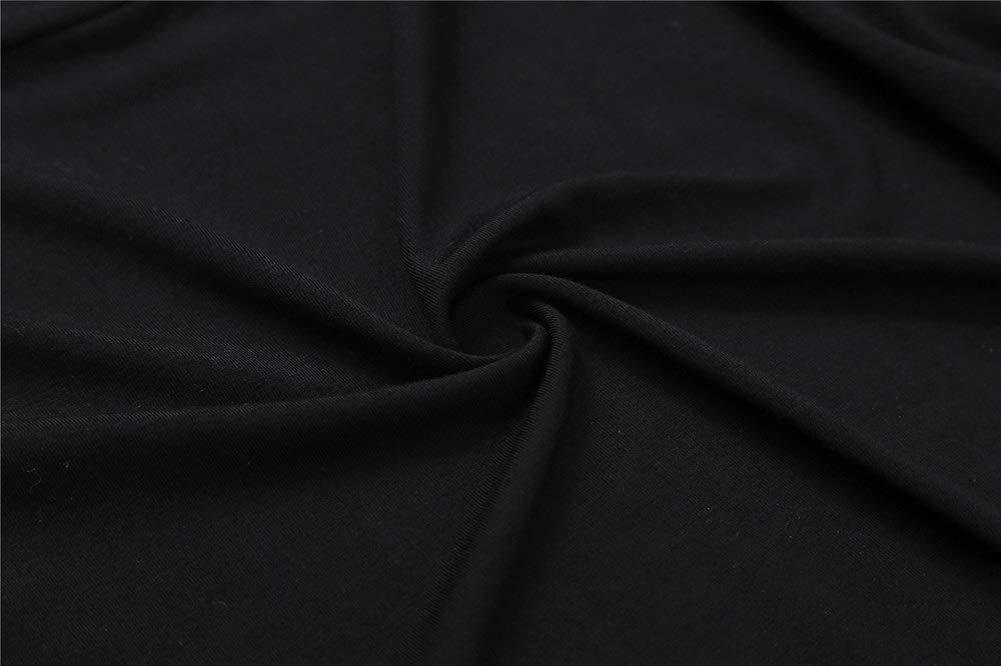 Super Shopping-zone Women's Plus Size Long Robes Kimonos Plus Size Maternity Robes Delivery Robes Sleepwear,Black 3X