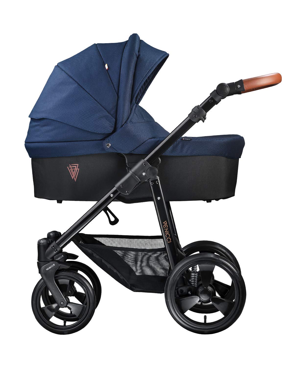 Venicci Gusto 2 in 1 Travel System - Navy/Black
