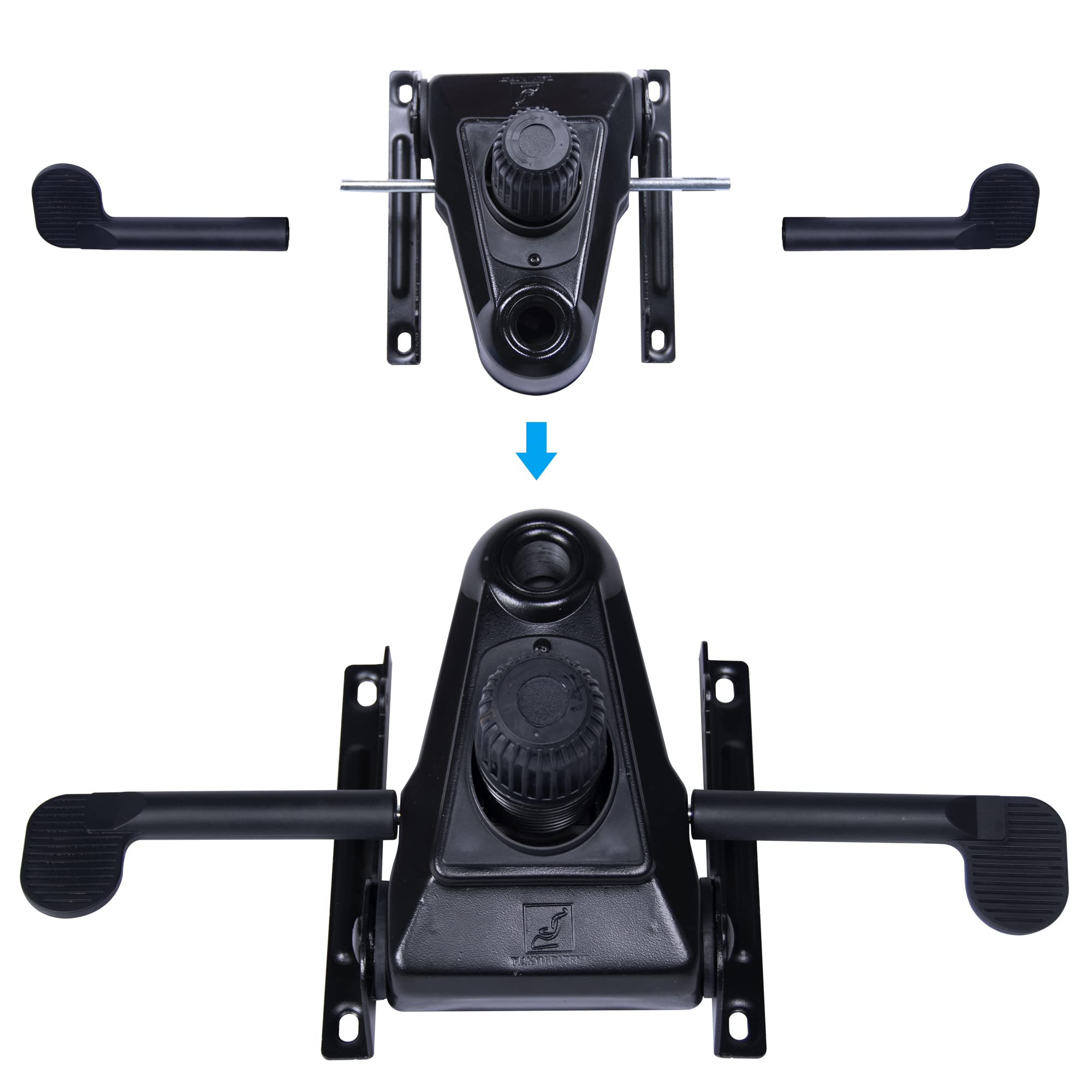 yaaqoo Office Chair Seat Knee Tilt Mechanism Control Replacement Parts 7.67" X 7.67" Mount Holes