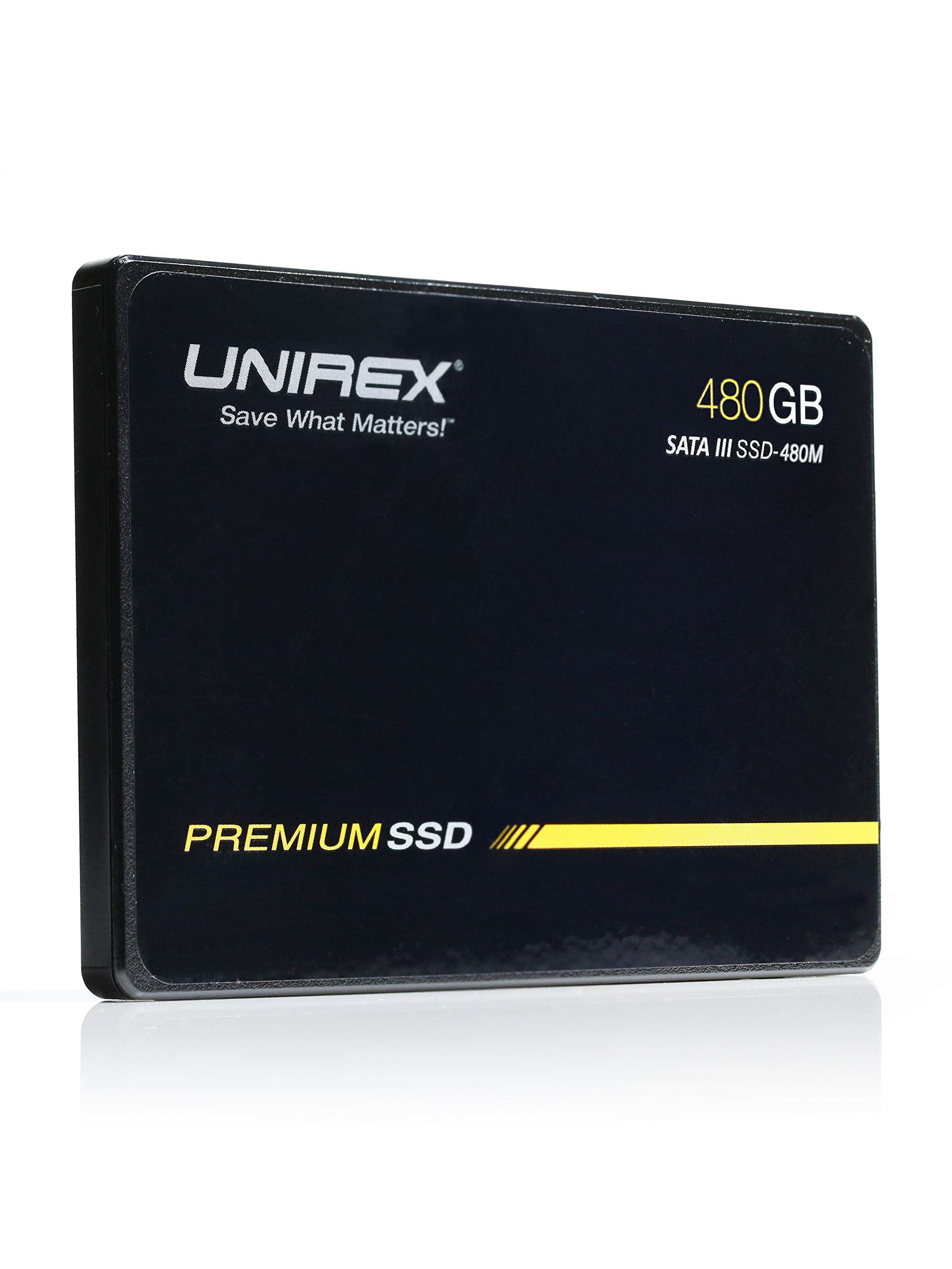 Unirex 480GB Premium SSD SATA LLL Solid State Drive 3D TLC/QLC