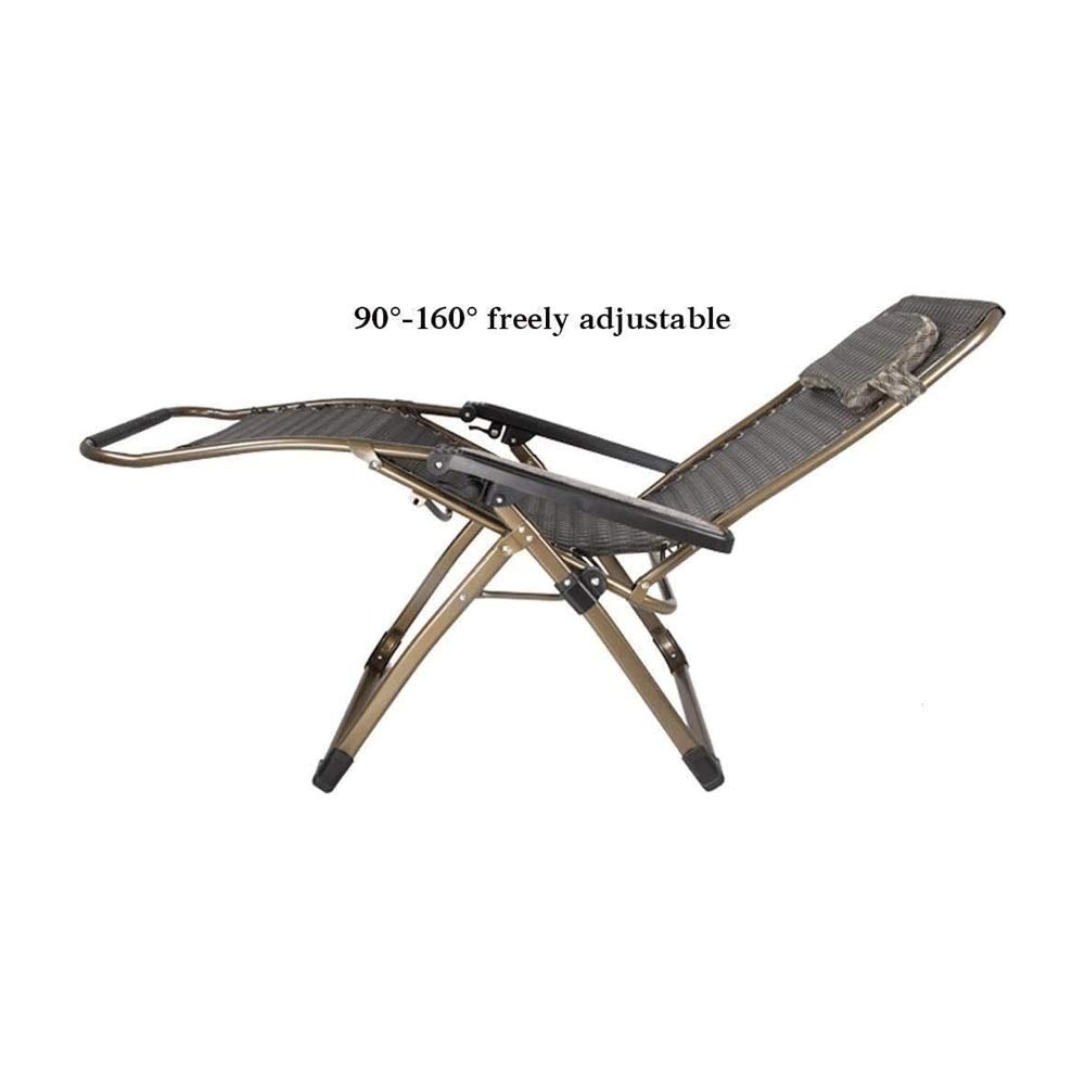 ZLDXDP Multifunctional Office Chair Folding Chair Living Room Recliner Chair Simple Folding Beach Folding Zero Chair Recliner (Color : Style one)