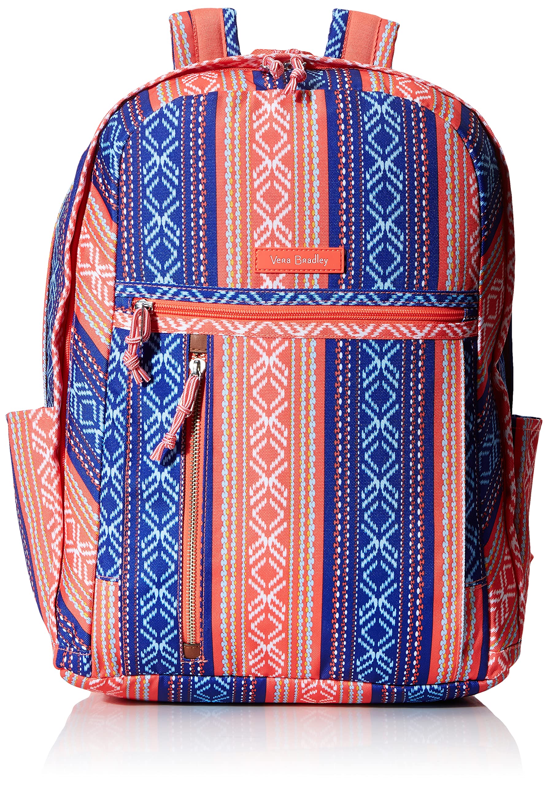 Vera Bradley Women's Lighten Up Grand Backpack, Firefly Garden, One Size
