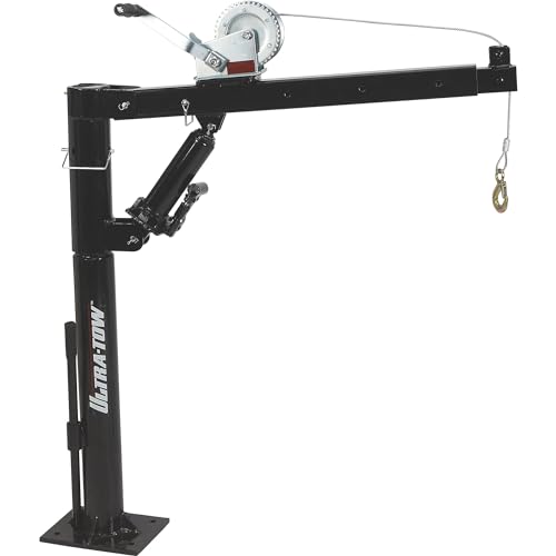 Ultra-Tow Pickup Truck Crane with Hand Winch - 1000-Lb. Capacity