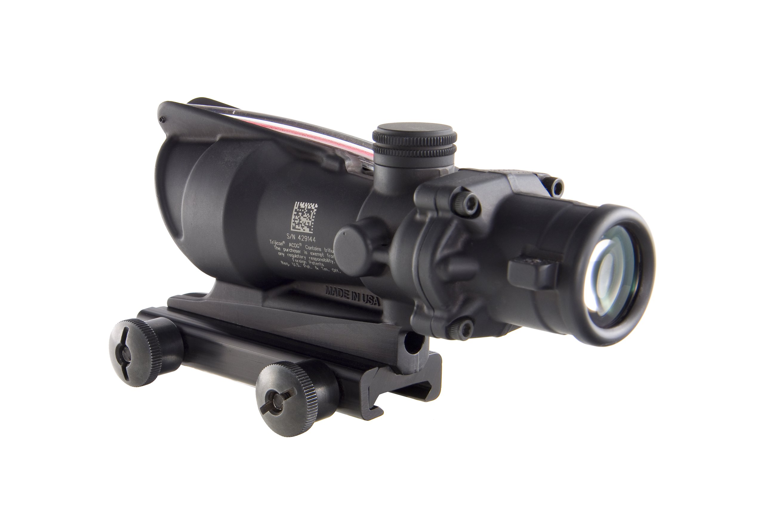 Trijicon ACOG Dual Illum Crosshair .300 Blackout Ballistic Reticle, 4X 32mm, Red