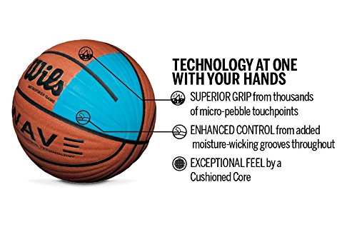 WILSON Wave Solution Game Basketball, Intermediate - 28.5"