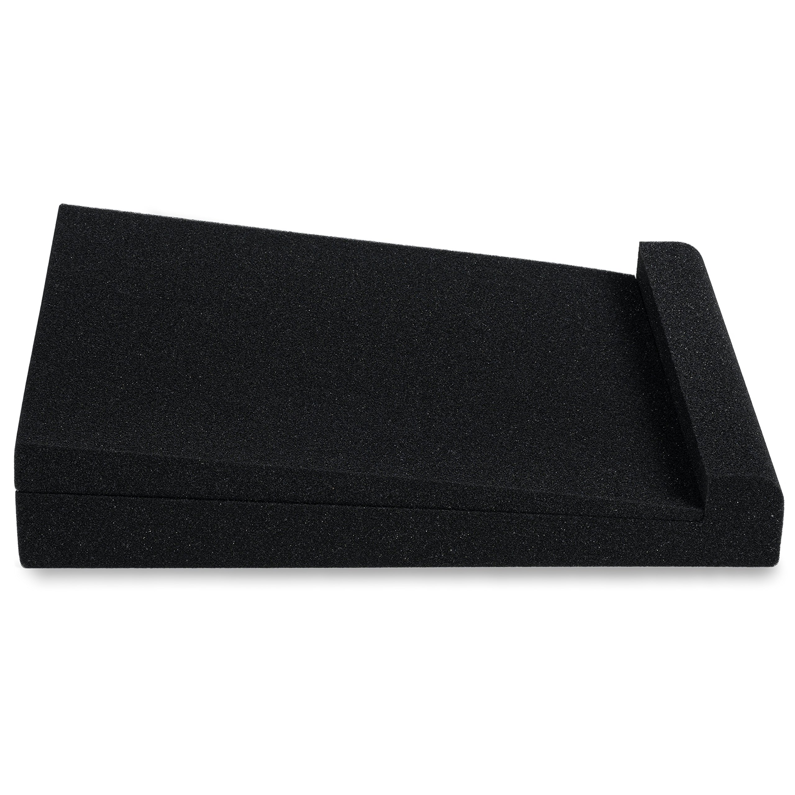 Sound Addicted - Studio Monitor Isolation Pads for 5 Inch Monitors, Pair of Two High Density Acoustic Foam which Fits most Speaker Stands | SMPad 5