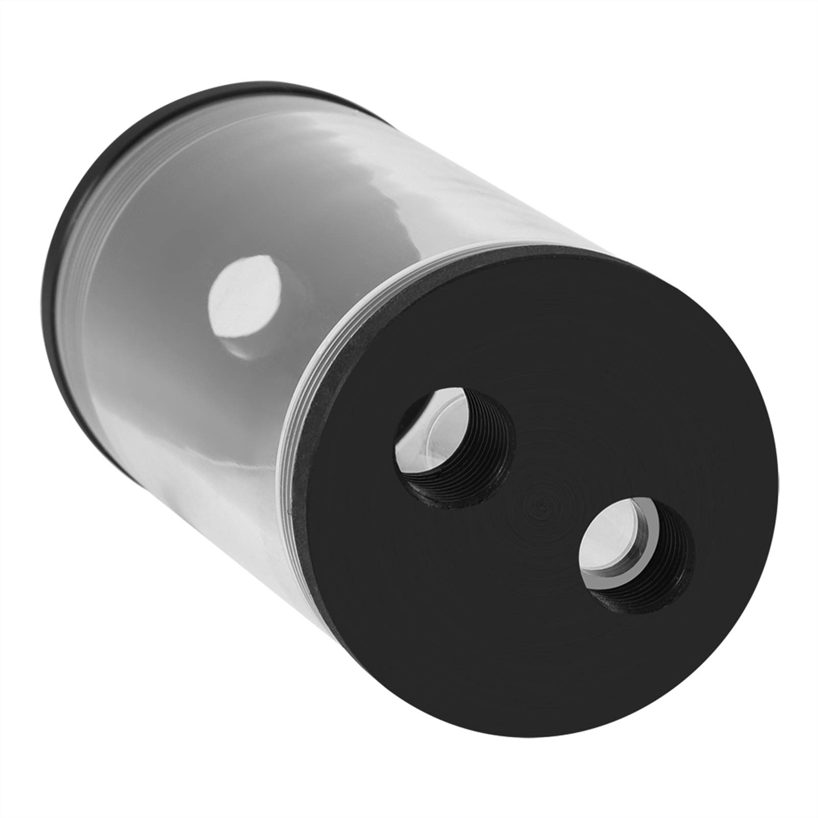 Wendry PC Water Cooling Reservoir, Computer Water Pump, Liquid Water Cooling Rasdiator Acrylic Cylinder Water Reservoir Kit Full Noise Reduction, Work Quietly Design