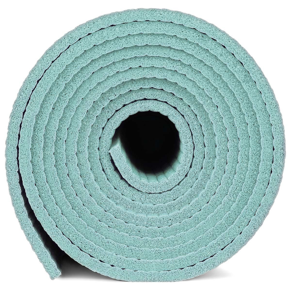 YogaAccessories 1/4" Thick High-Density Deluxe Non-Slip Exercise Pilates & Yoga Mat, Soothing Sea