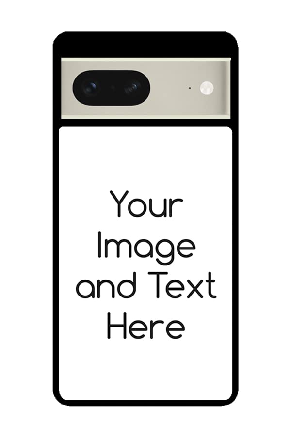 Upload Your Image | Make Your Own Black Rubber Phone Case Compatible With Google Pixel 8, 8 Pro, 8a, 7a, 7, Pixel 7 Pro, Pixel 6a, 6 Pro, 6, 5, 4a 5G, 4a 4G, 4, 4 XL, 3a, 3a XL, 3, 3 XL, 2 XL