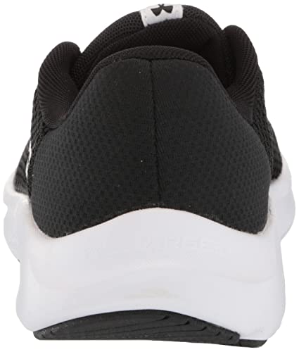 Under Armour Women's Charged Pursuit 3, Black/White, 9.5 Medium US